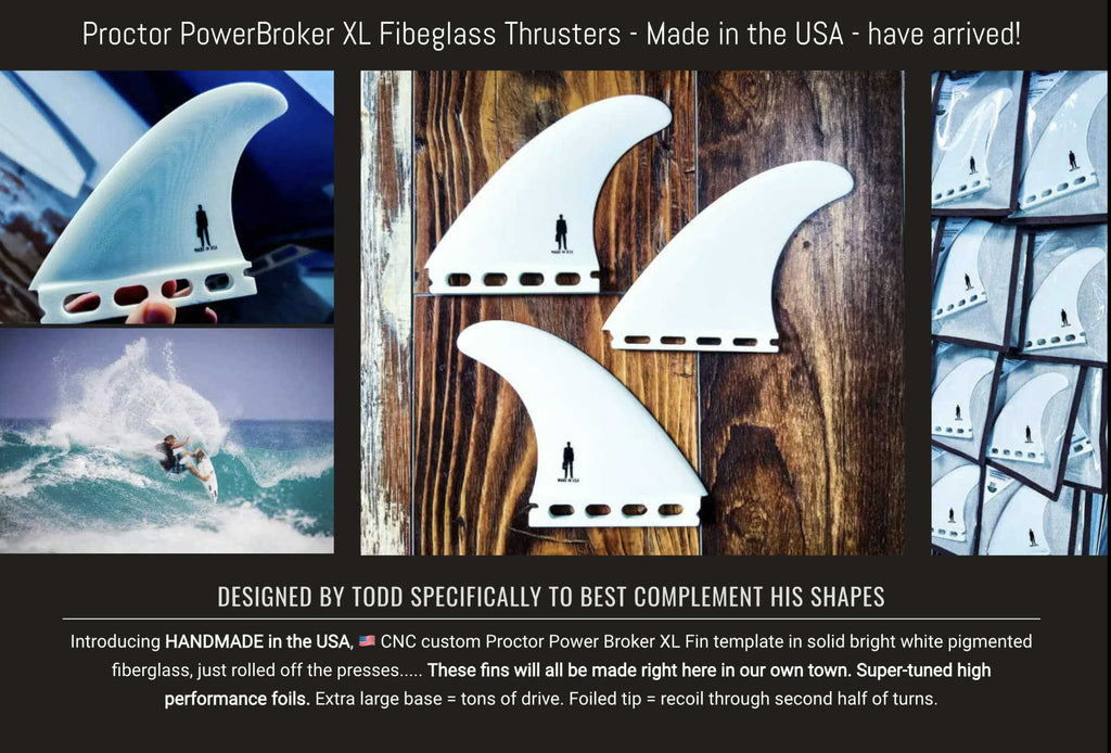 Proctor Surfboard Shop. Custom built in Ventura, CA. We ship worldwide