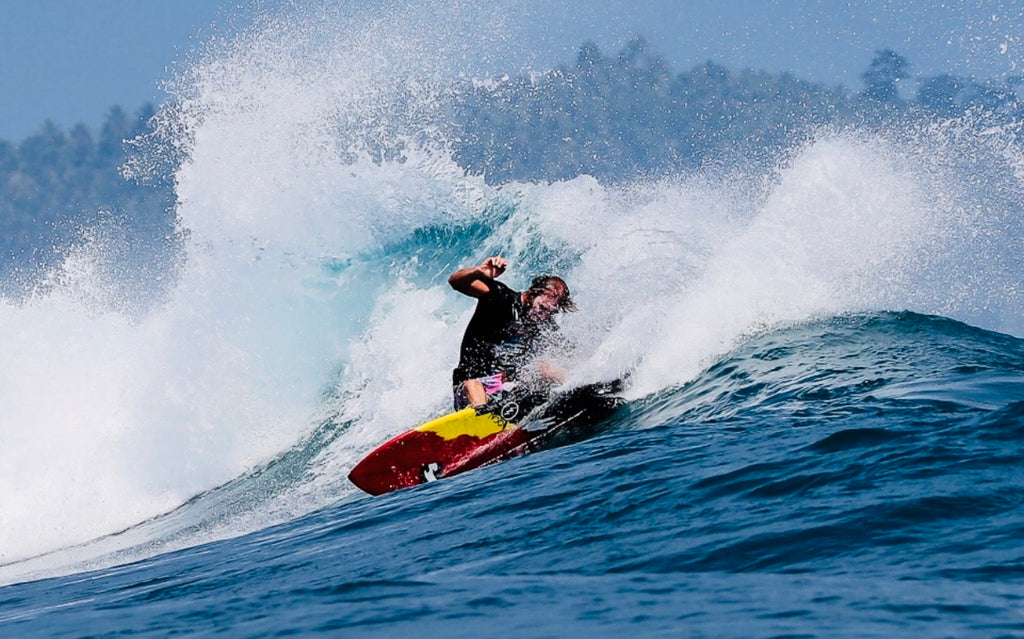 PostMod Jet | Twin/Quad Fish | Red with Black & White Proctor Men ...