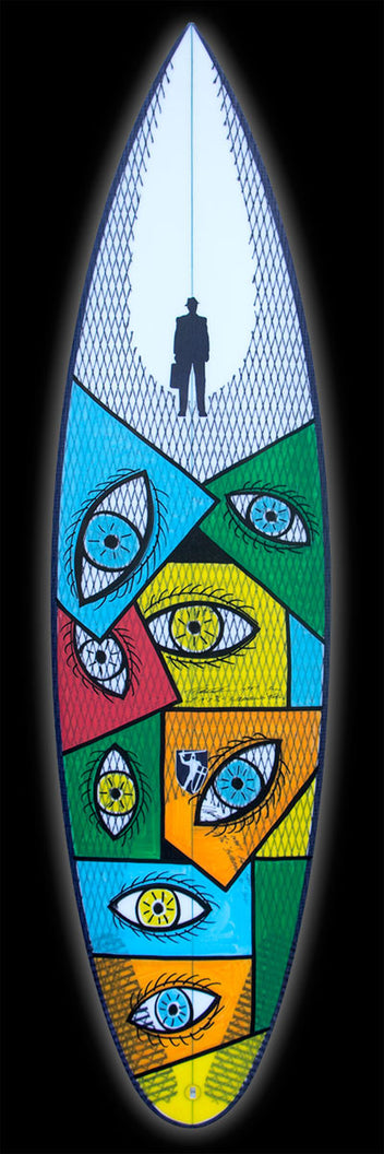 SuperAbound | Eyeballs abstract – Proctor Surfboard Shop